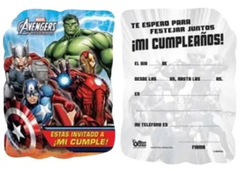 Inv pers «Gold Mundo» x 10 – Papelera Central