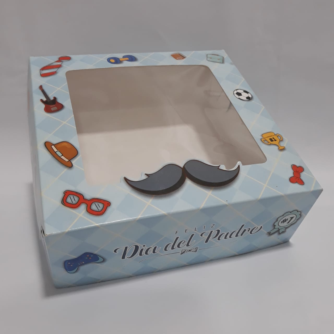 Caja Con Visor Papelera Central